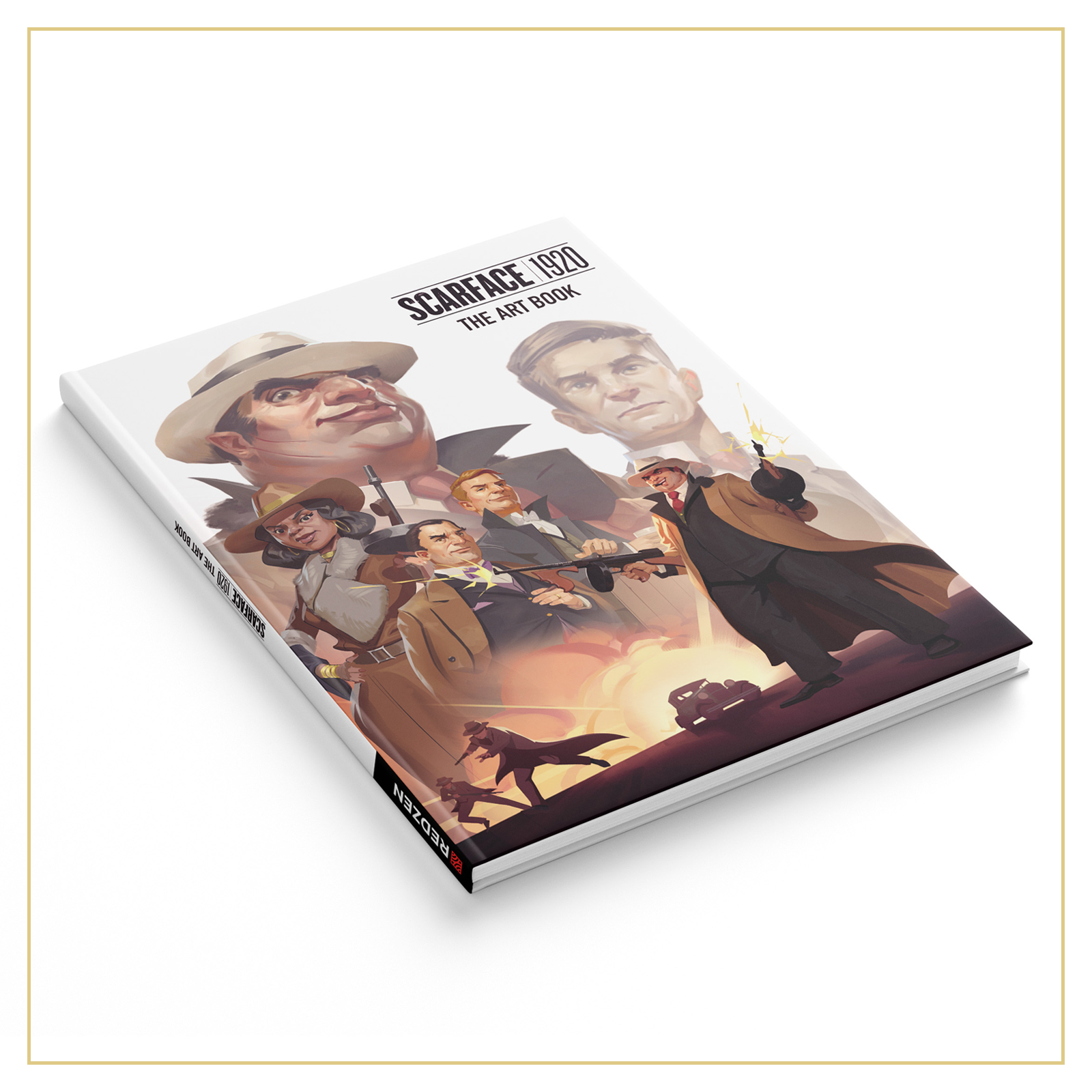 Scarface 1920: Bloody Business by Redzen Games - Art Book - Gamefound