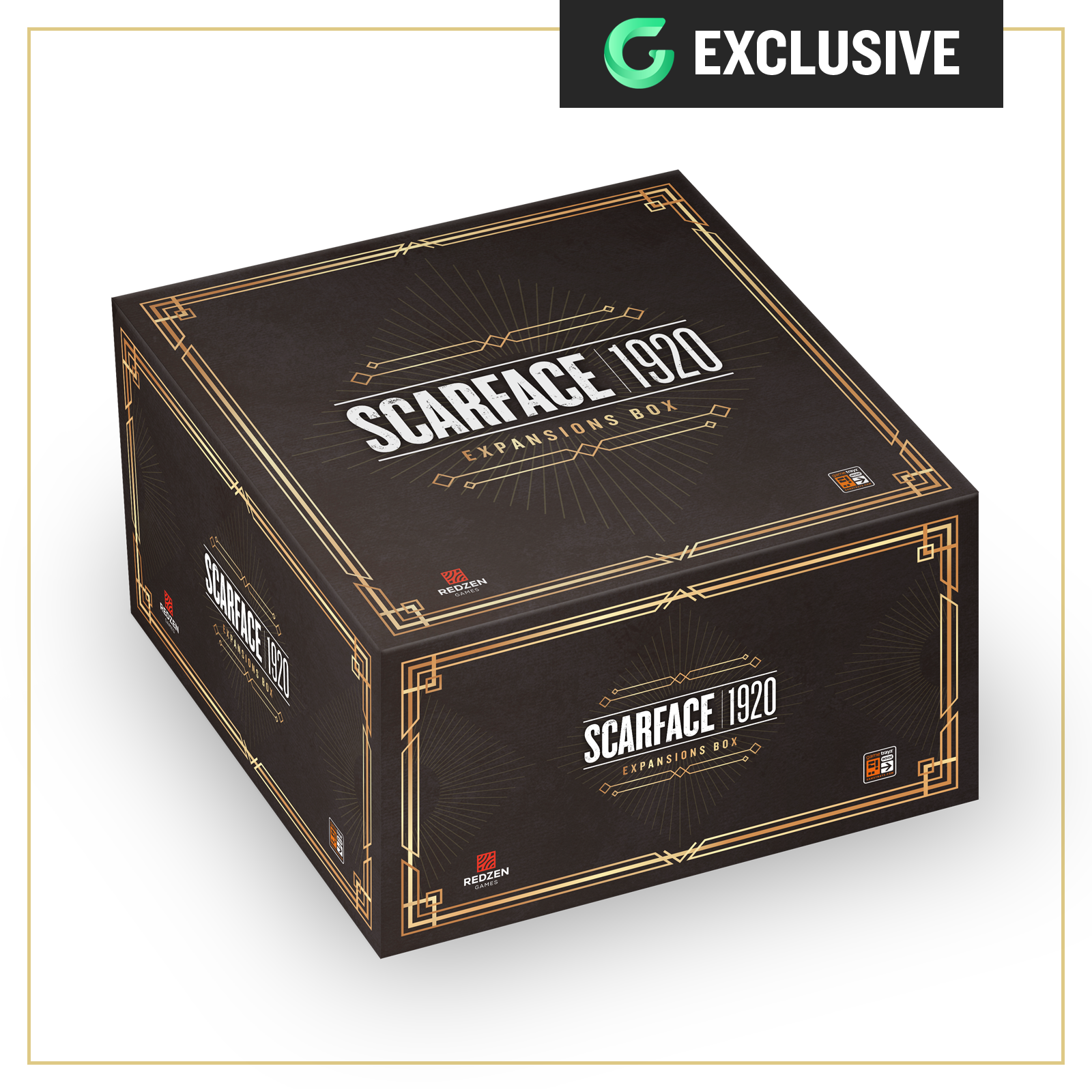Scarface 1920: Bloody Business by Redzen Games - The Expansions Box ...