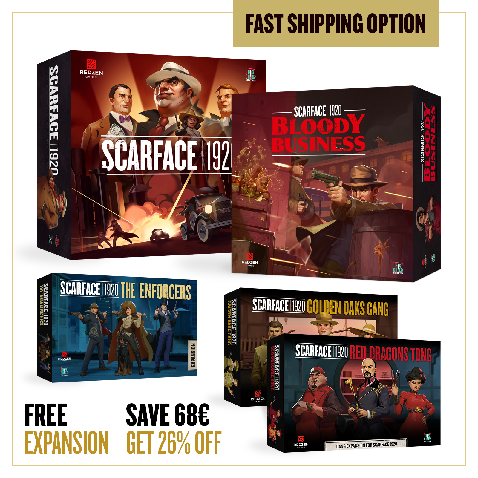 Scarface 1920: Bloody Business by Redzen Games - Scarface 1920 ...
