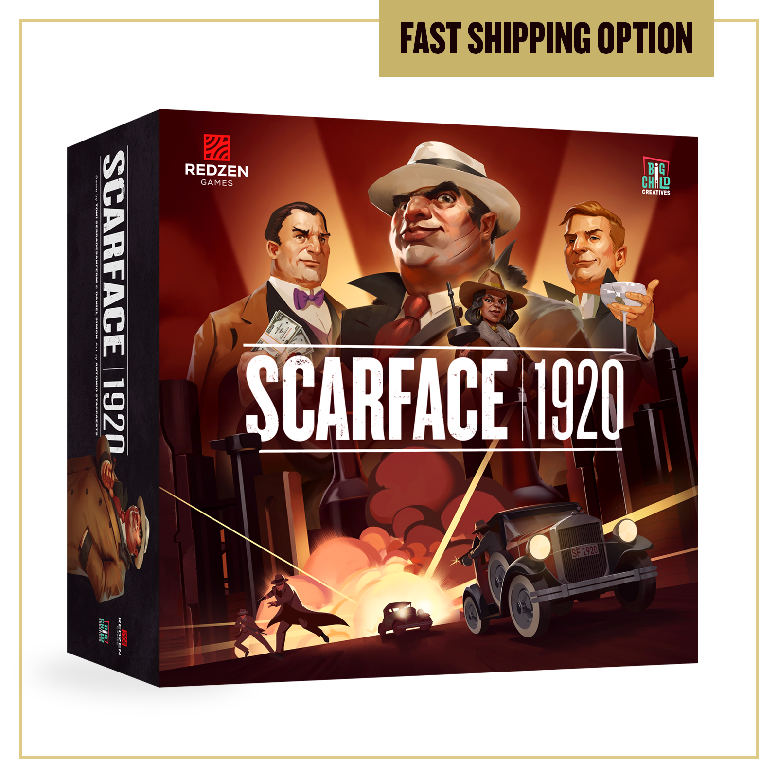 Scarface 1920: Bloody Business by Redzen Games - Scarface 1920 (Reprint ...