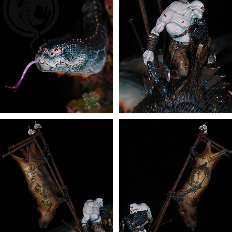 Souls Of The Dragons by Karol Rudyk Art - Gorthang the Swamp Master ...