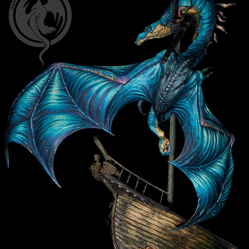 Souls Of The Dragons by Karol Rudyk Art - Yundun The Atlantean Dragon ...
