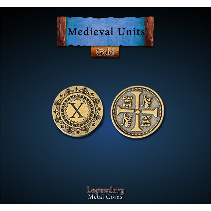 Legendary Metal Coins Season 5 by Drawlab - Medieval Units Gold Coins ...
