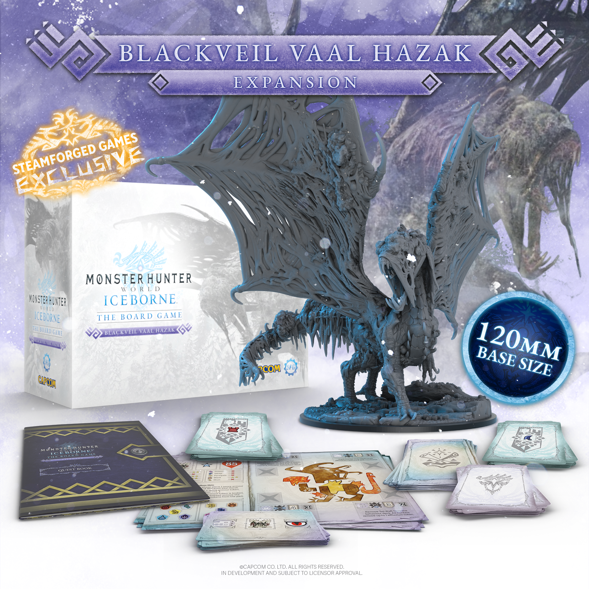 Monster Hunter World Iceborne: The Board Game by Steamforged Games ...