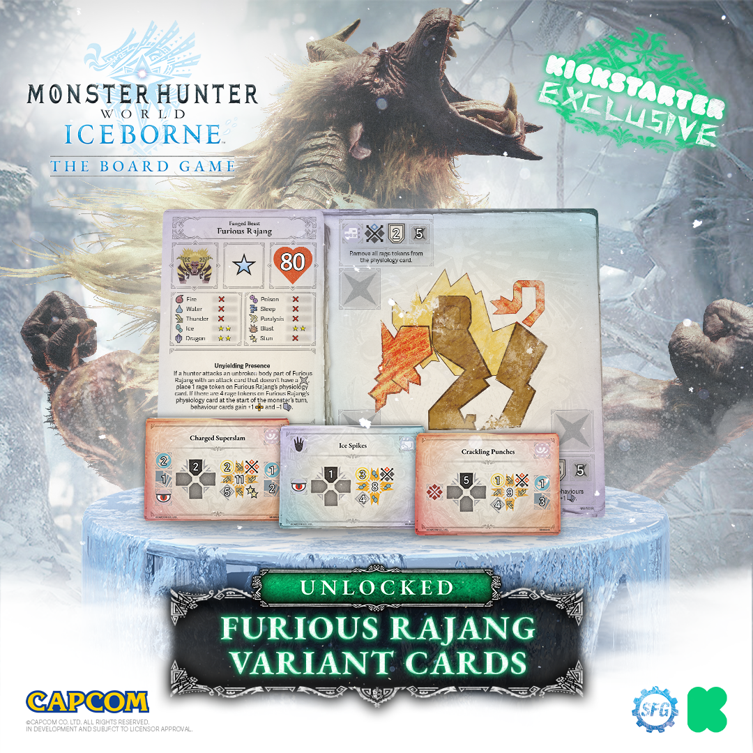 Monster Hunter World Iceborne: The Board Game by Steamforged Games ...