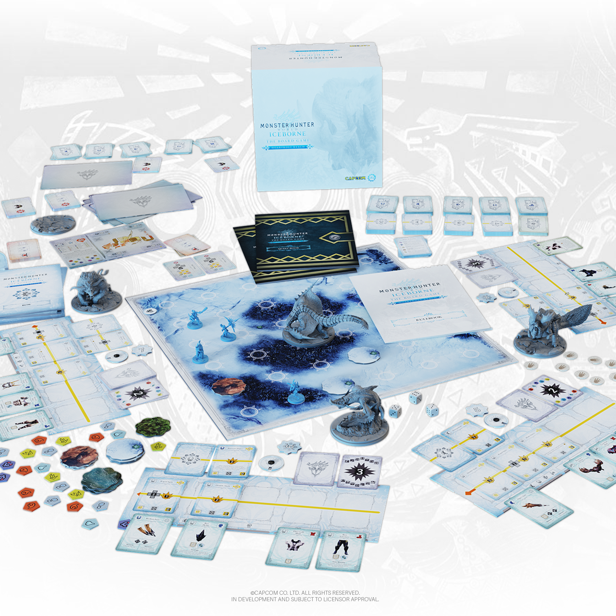 Monster Hunter World Iceborne: The Board Game by Steamforged Games ...