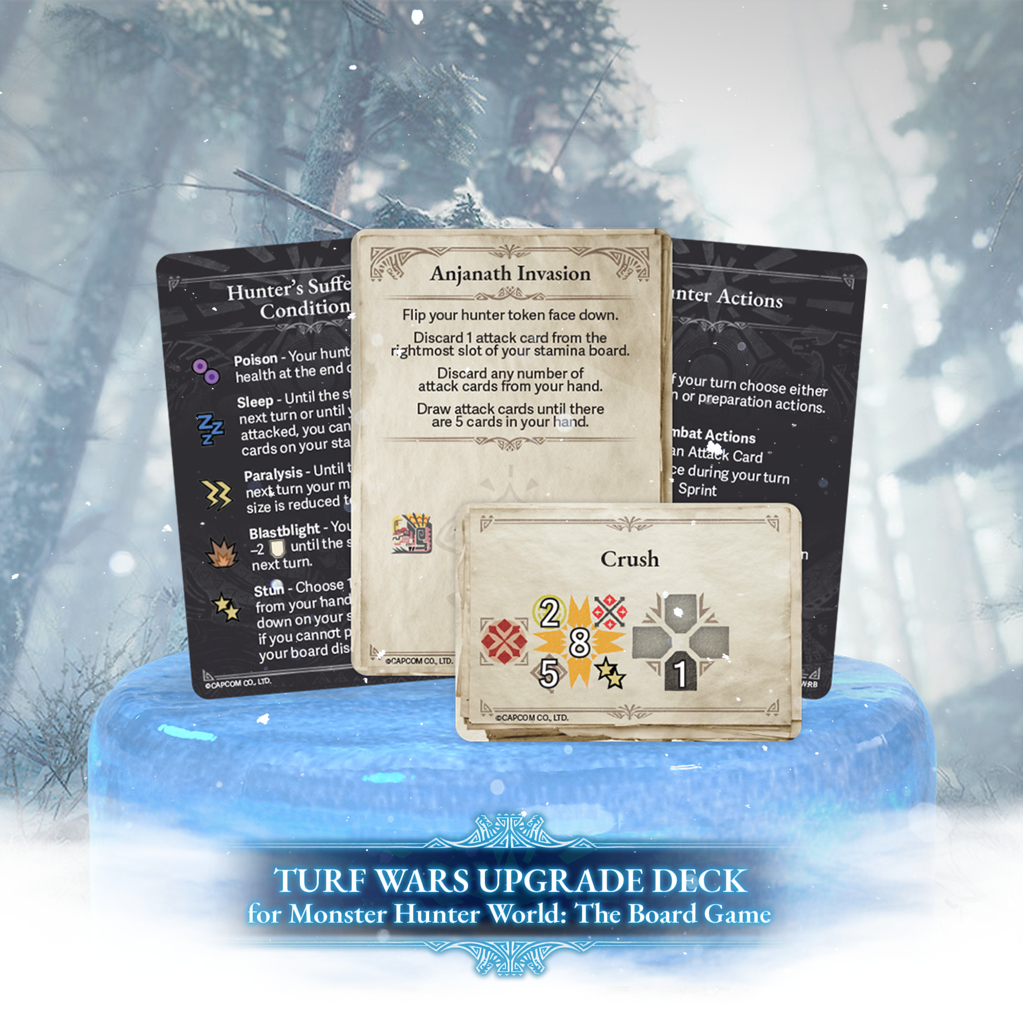 Monster Hunter World Iceborne: The Board Game by Steamforged Games ...