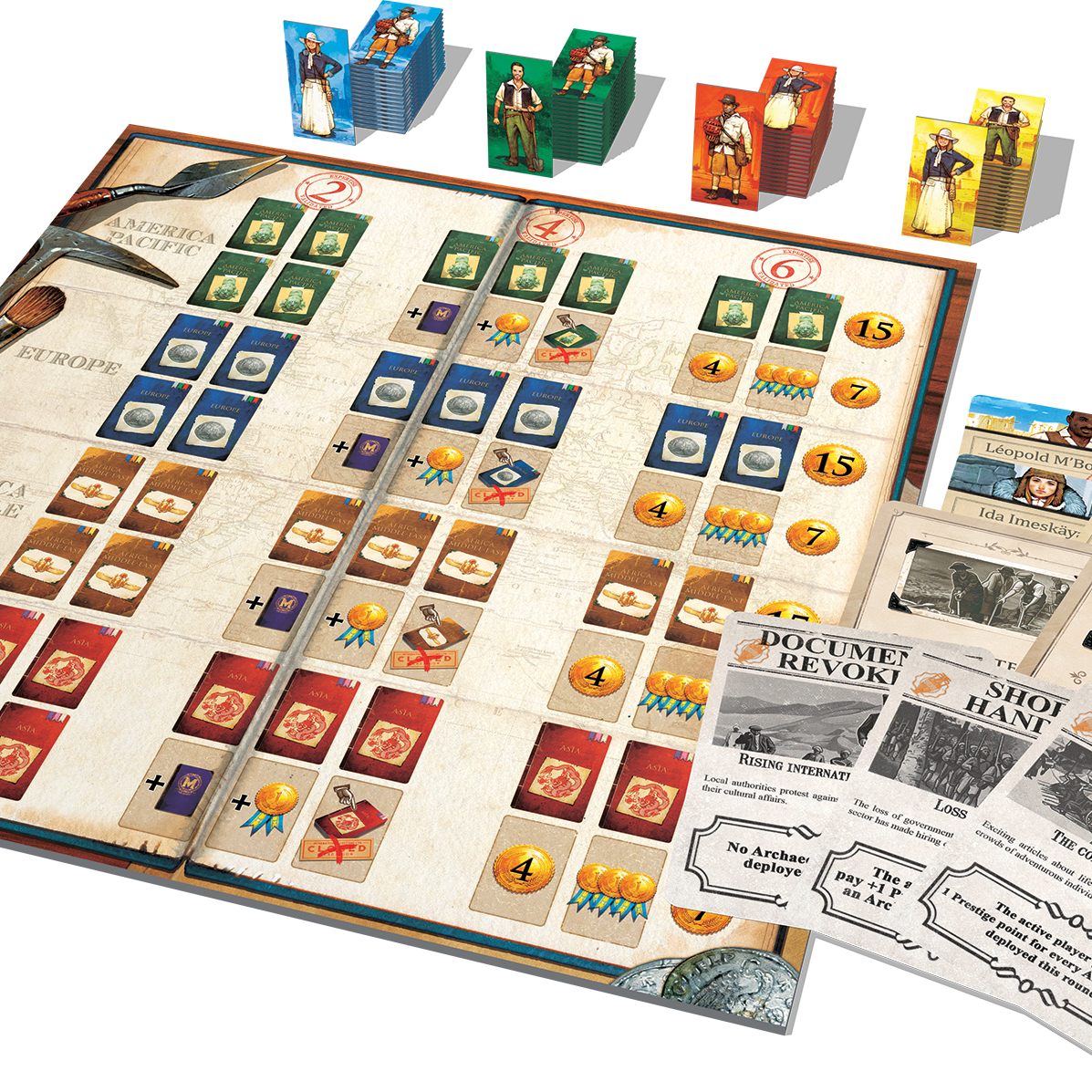 Museum: Deluxe by Holy Grail Games - The Archaeologists - Gamefound