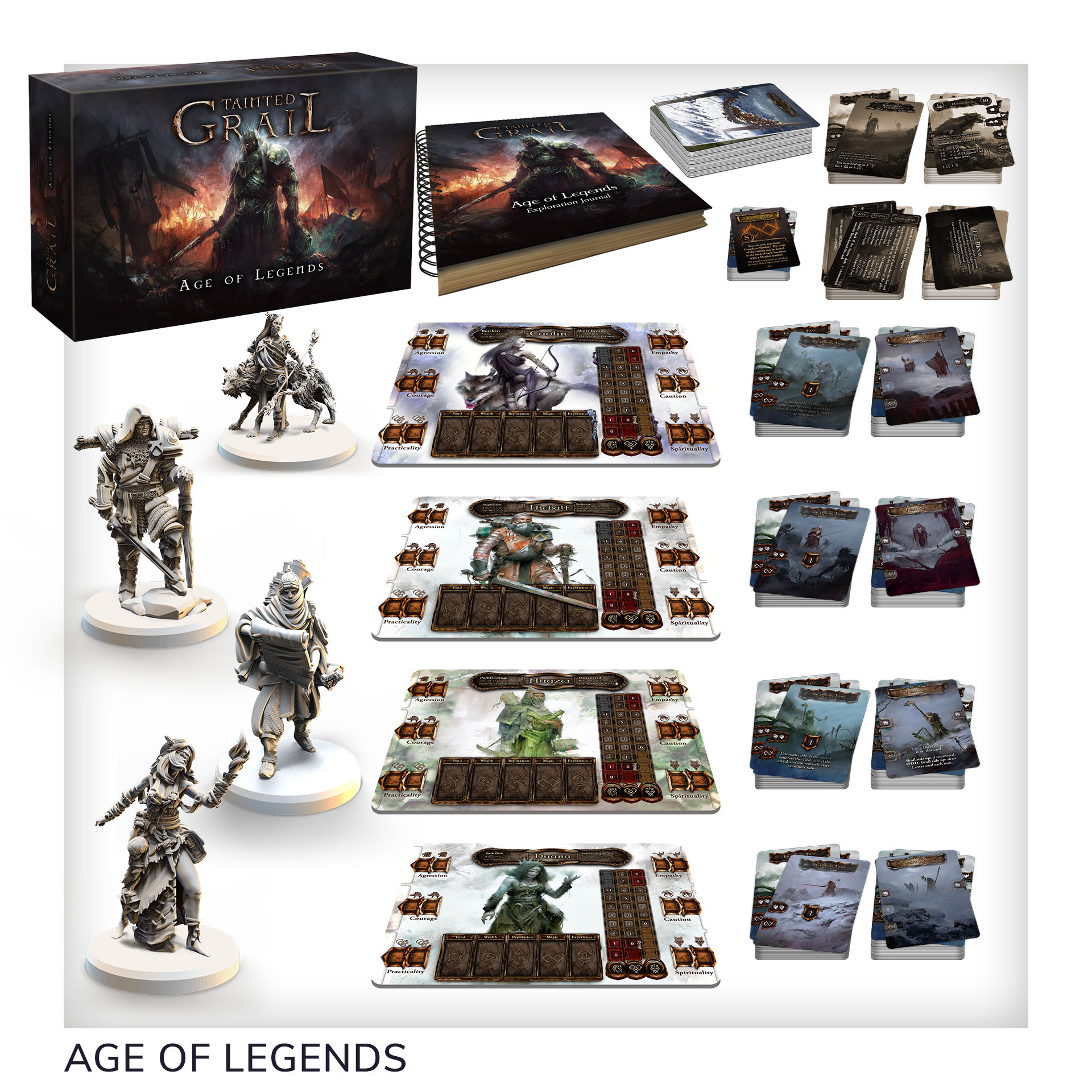 Tainted Grail by Awaken Realms - King's Pledge - Gamefound
