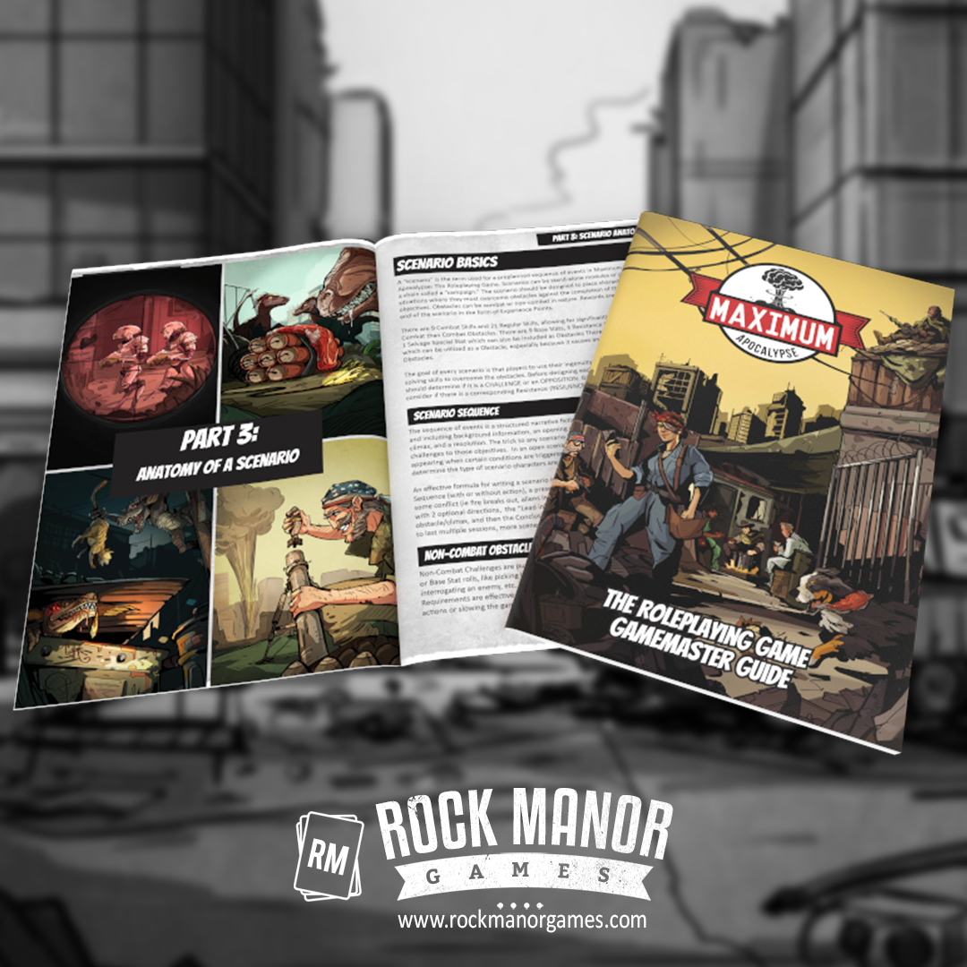 Maximum Apocalypse RPG by Rock Manor Games - Maximum Apocalypse RPG ...