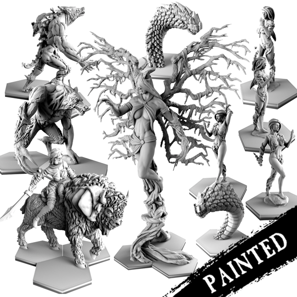 The Edge: Dawnfall by Awaken Realms - Painted reborn Faction Resin ...