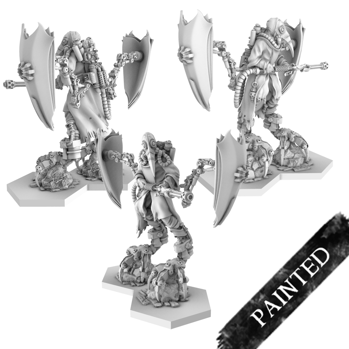 The Edge: Dawnfall by Awaken Realms - Painted Purge Doctors - Gamefound