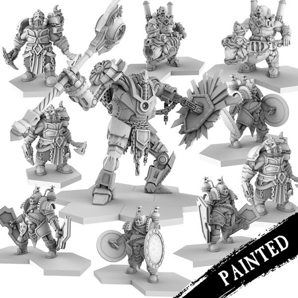 The Edge: Dawnfall by Awaken Realms - Painted dvergar Faction Resin ...