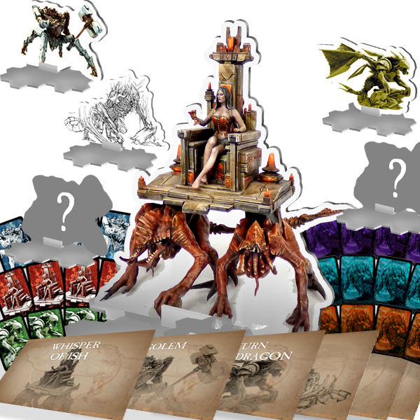 The Edge: Dawnfall by Awaken Realms - Cardboard bosses expansion ...