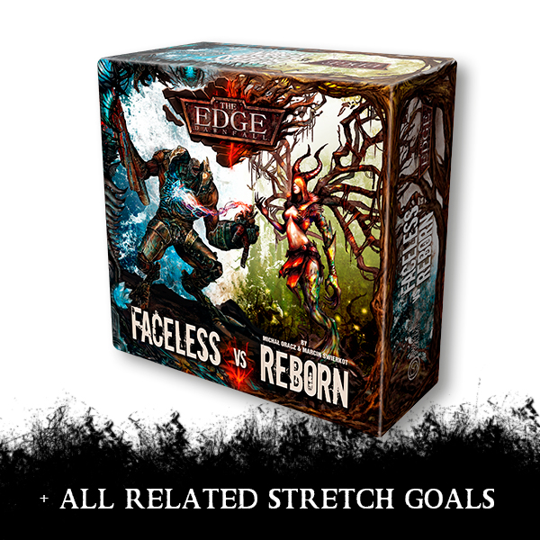 The Edge: Dawnfall by Awaken Realms - Faceless vs. Reborn - Gamefound