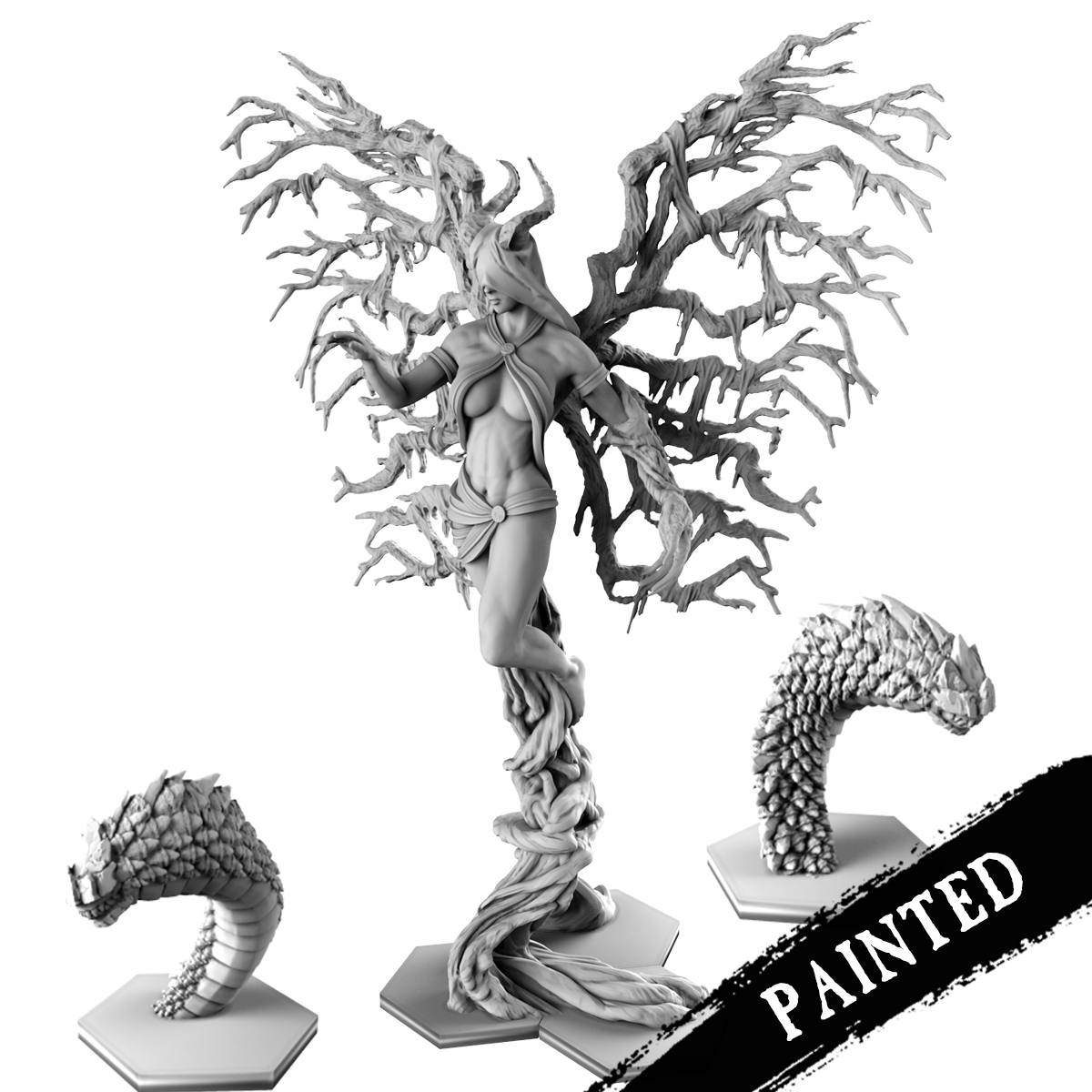 The Edge: Dawnfall by Awaken Realms - Painted Oracle of Wrath - Gamefound