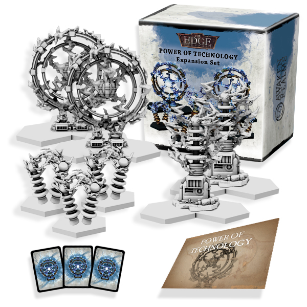 The Edge: Dawnfall by Awaken Realms - Power of technology - Gamefound