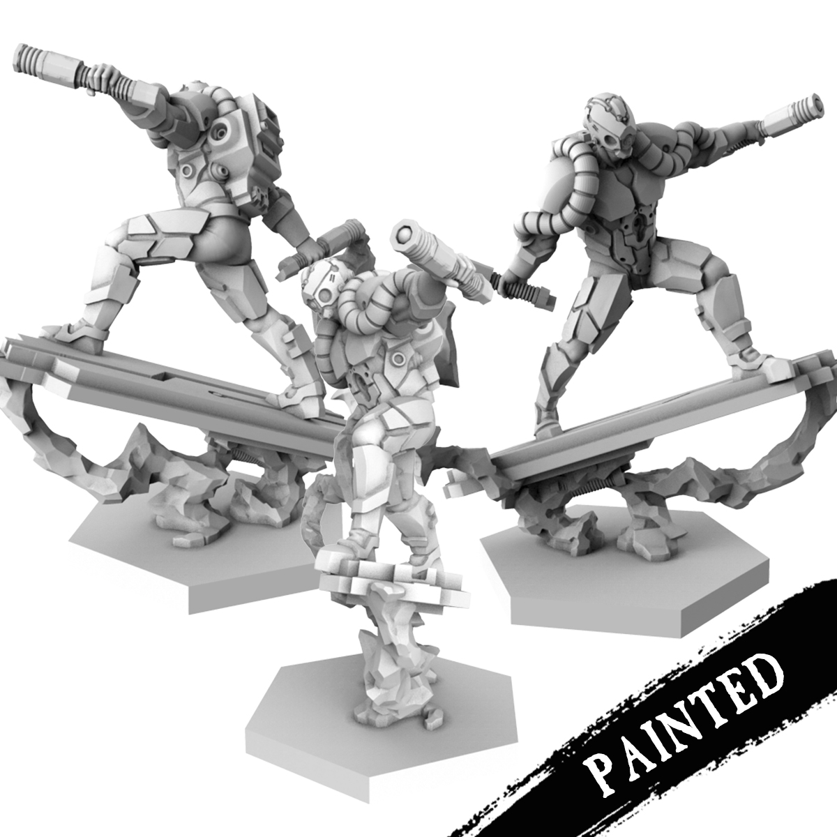 The Edge: Dawnfall by Awaken Realms - painted streamsurfers - Gamefound