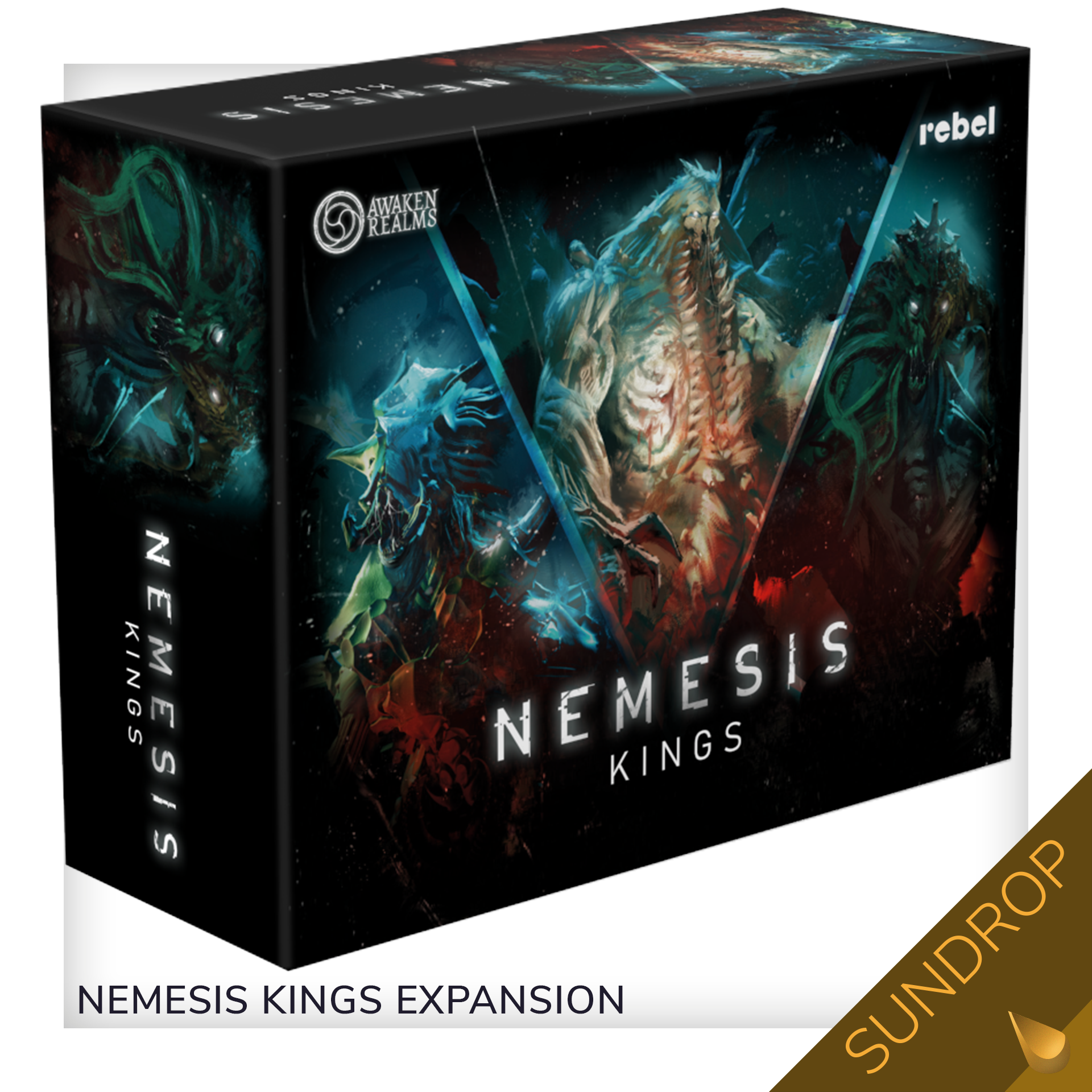 Nemesis Lockdown by Awaken Realms - Gamefound Nemesis Collectors Pledge ...