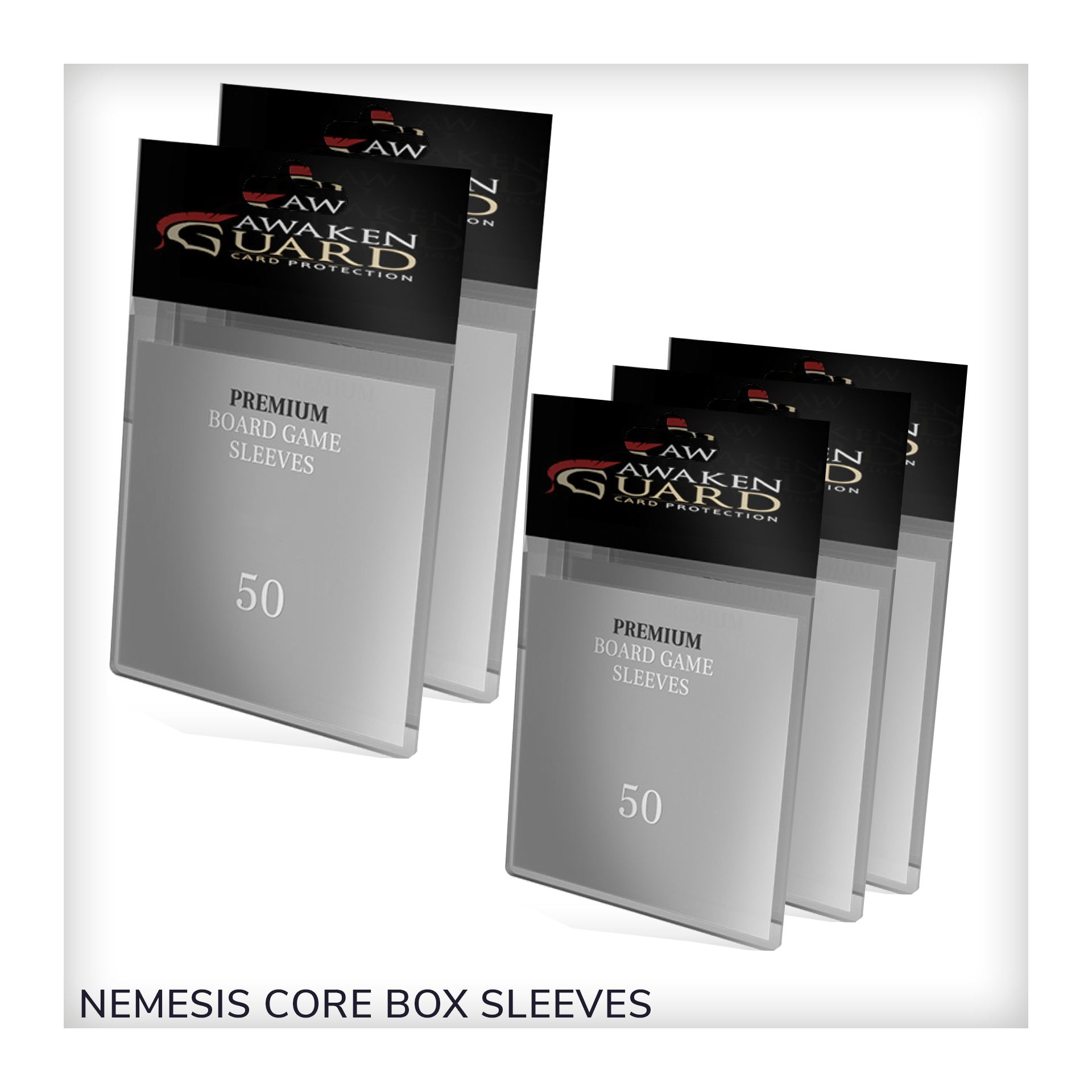 Nemesis Lockdown by Awaken Realms - Nemesis Core Box Sleeves - Gamefound
