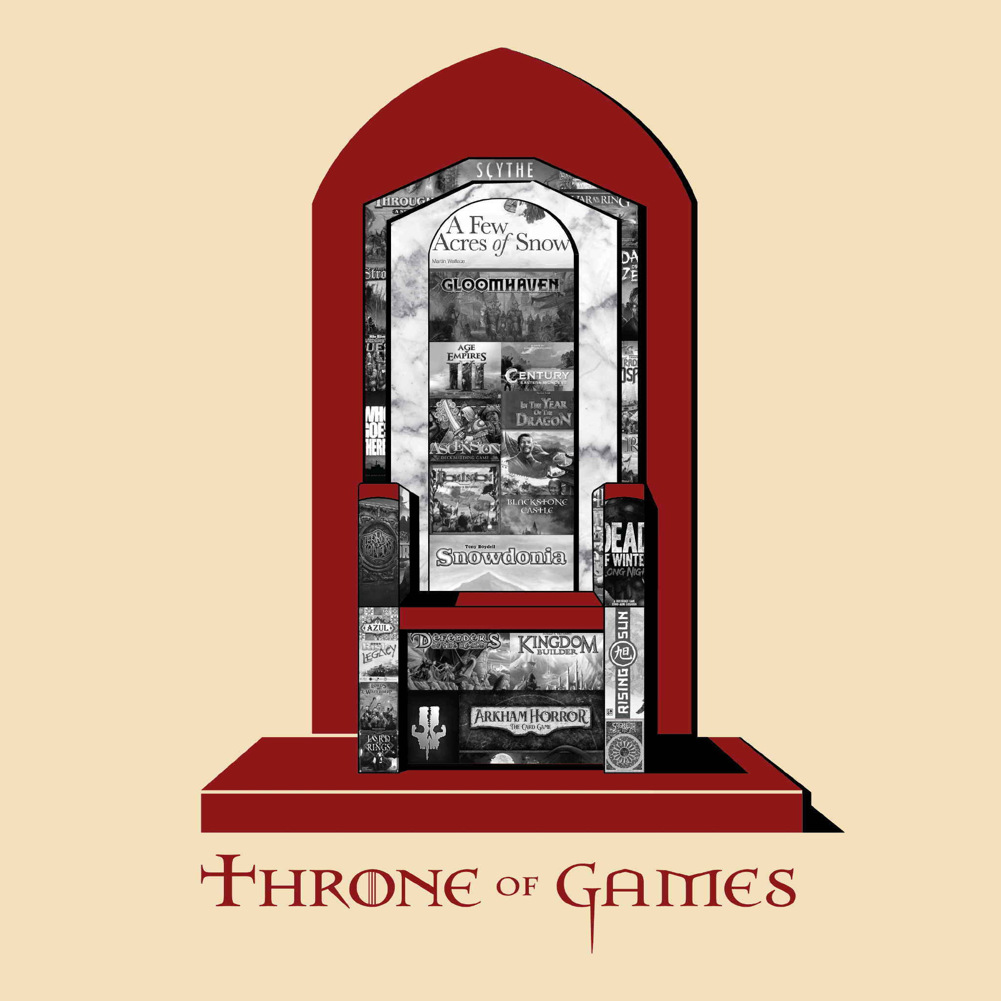 Twisted Fables by Diemension Games - Throne of Games T-Shirt - Gamefound