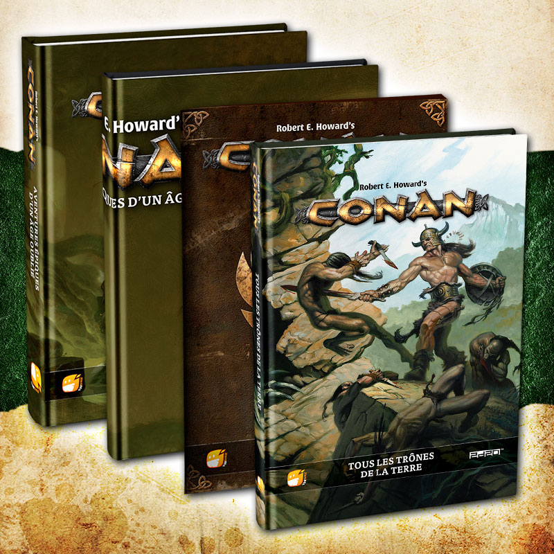 CONAN - Le jeu de rôle d'Aventures épiques d'un Âge oublié. by Funforge ...