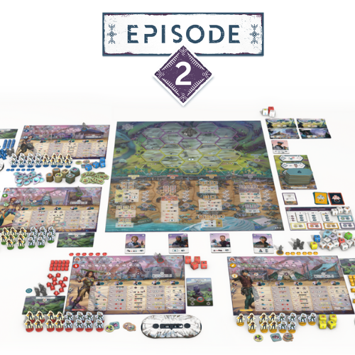 Perseverance: Castaway Chronicles by Mindclash Games - Deluxe Edition (Washed Minis, Late Pledge ...