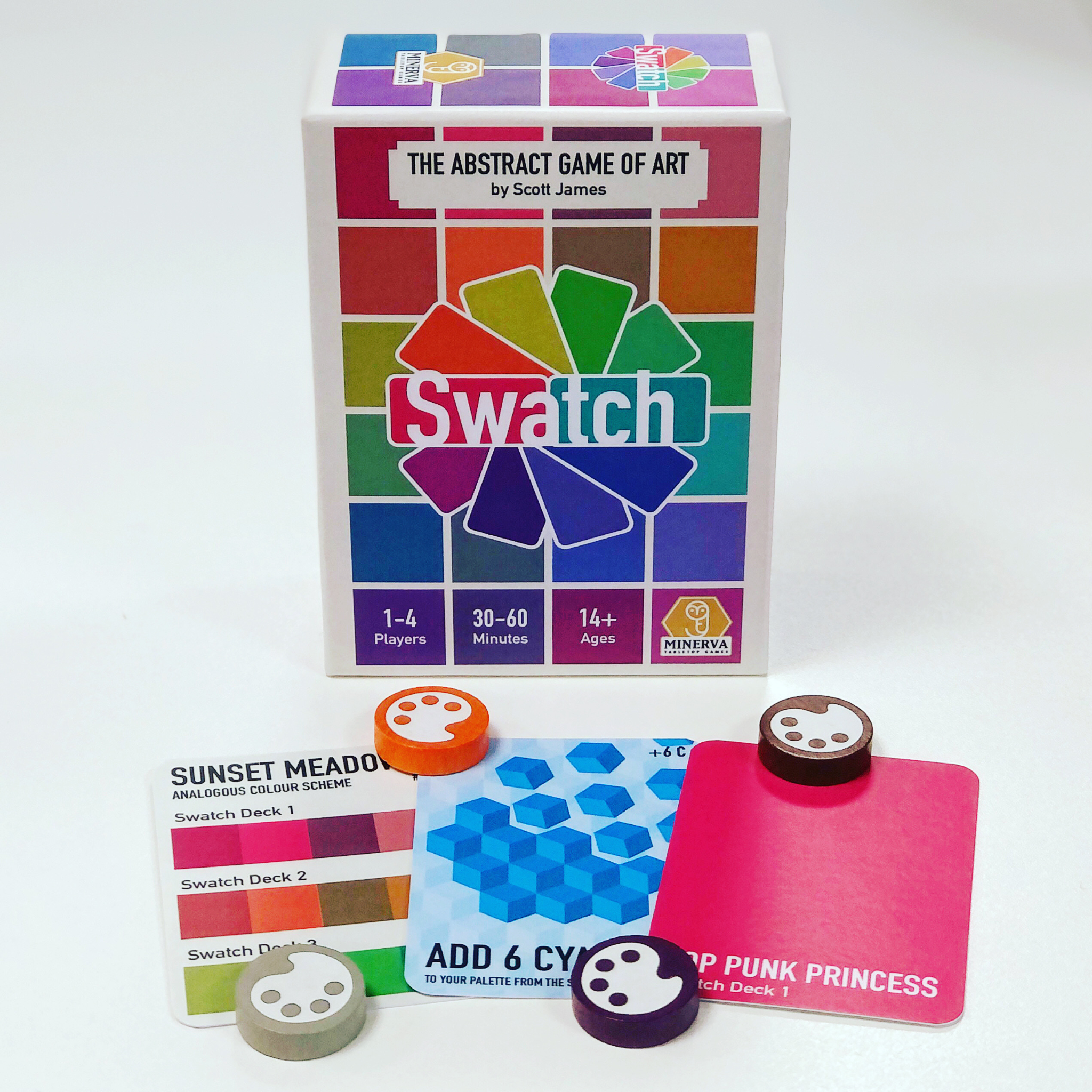 Swatch: the abstract game of art by Minerva Tabletop Games - Swatch (£ ...