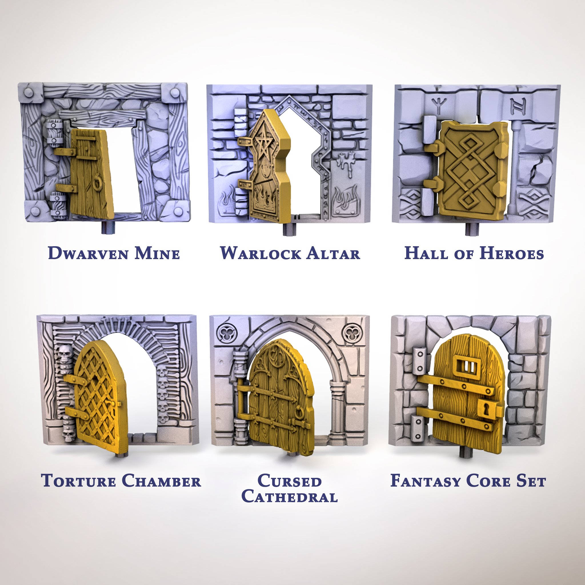 Dungeons & Lasers Second Edition by Archon Studio - Functional Doors ...