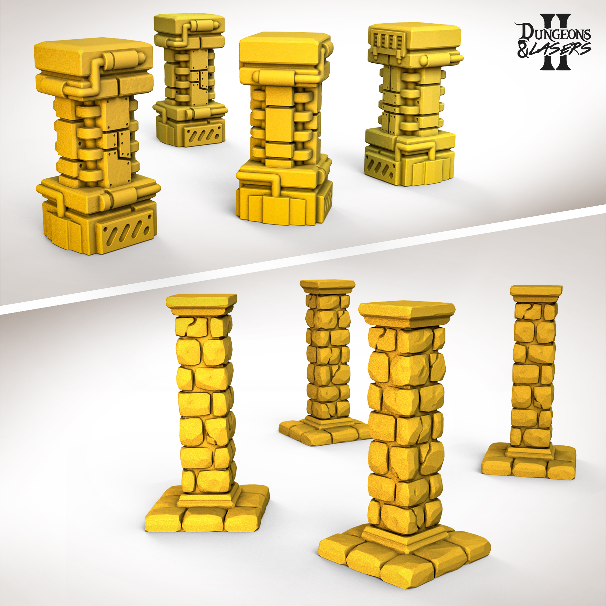 Dungeons & Lasers Second Edition by Archon Studio - Pillars (legacy ...