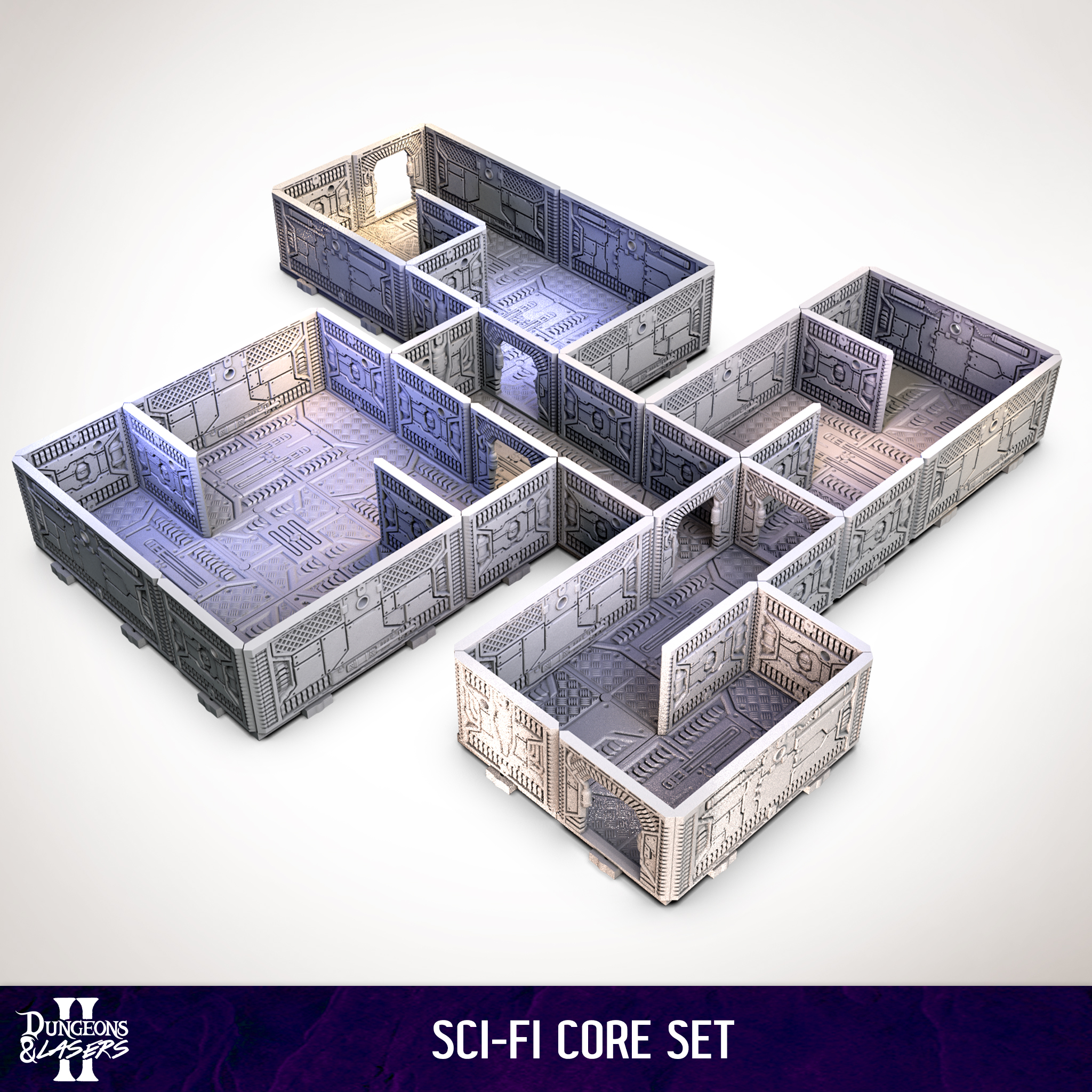 Dungeons & Lasers Second Edition by Archon Studio - Core Set (legacy ...