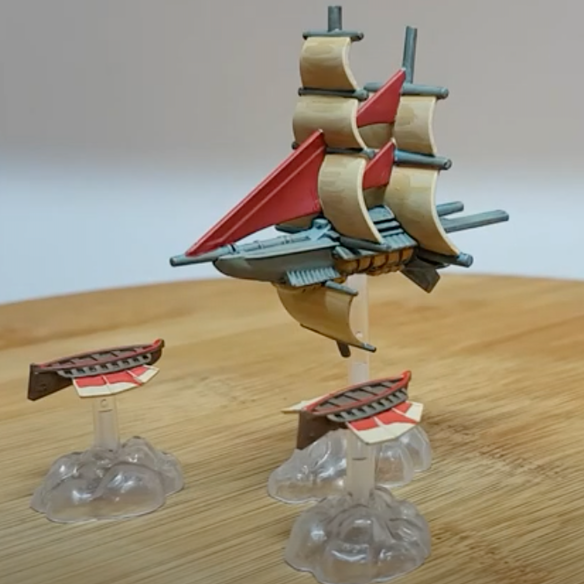 Windward (Expansion & Big Box) by El Dorado Games - Hand-Painted Ships ...