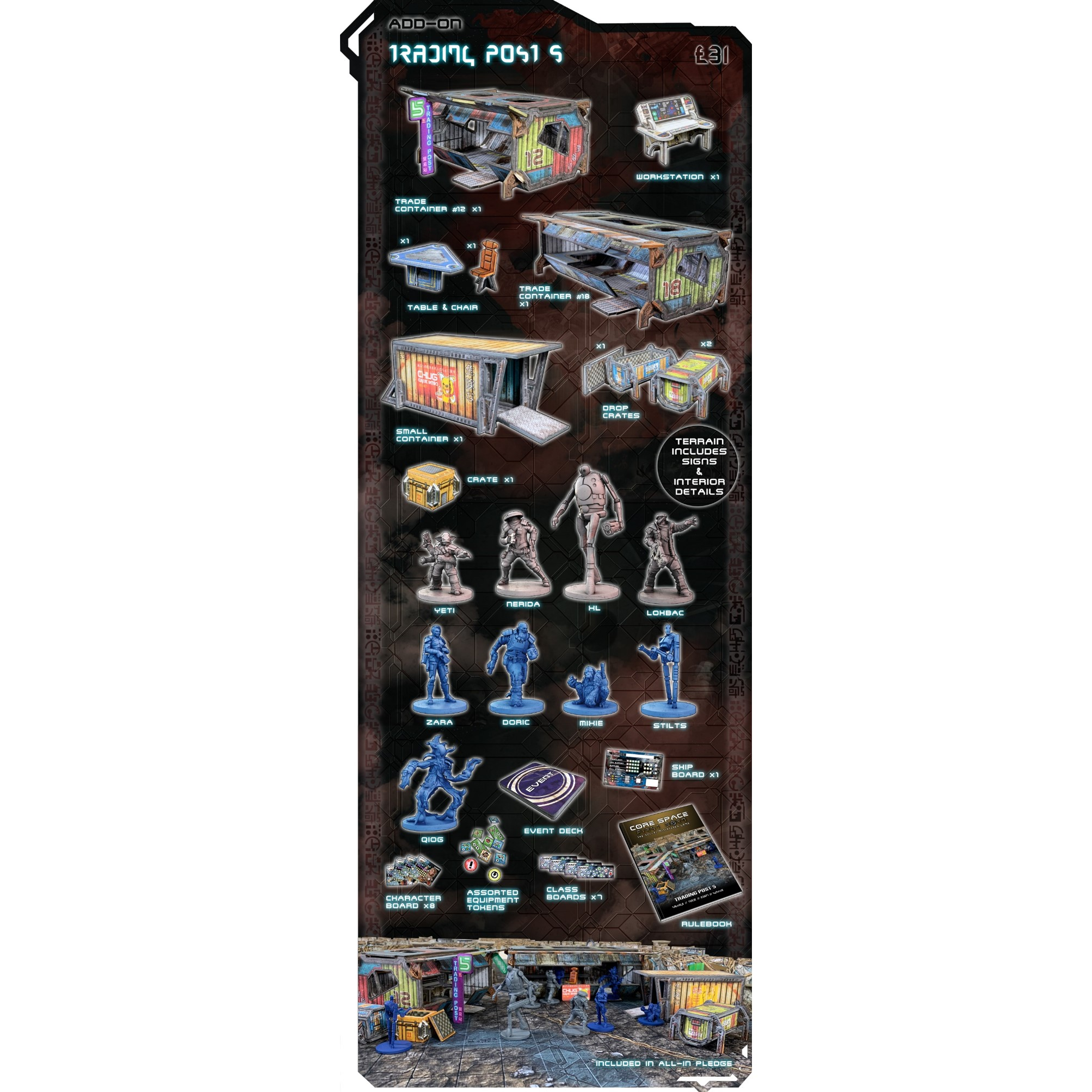 Core Space: First Born by Battle Systems - Trading Post 5 - Gamefound