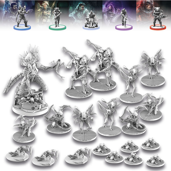 Nemesis by Awaken Realms - Intruder pledge (Gamer all-in) - Gamefound