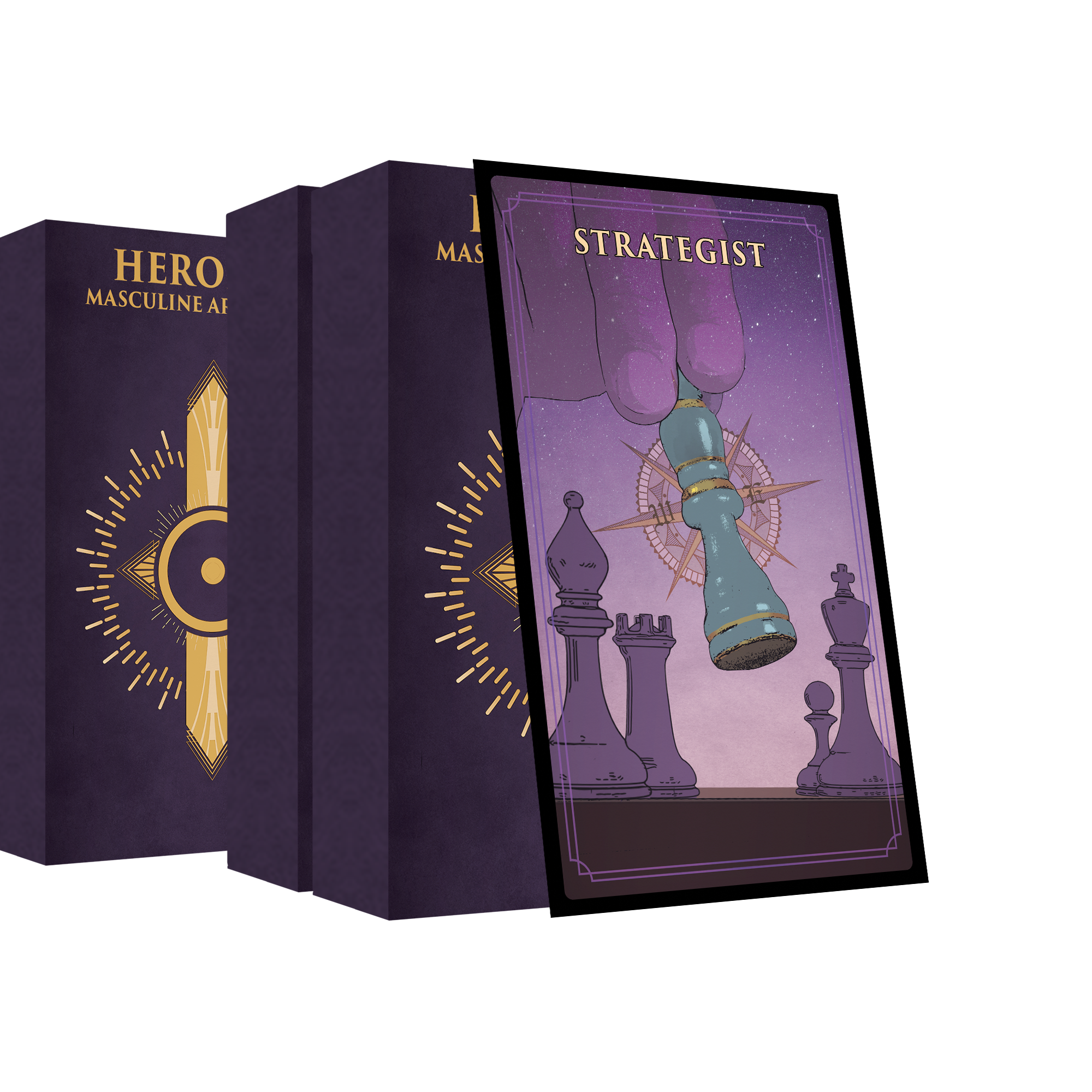 HeroRise Masculine Archetype Deck by herorise - Three Decks - Gamefound