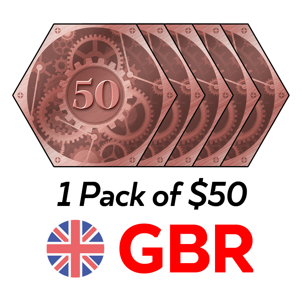 Rail Coins: Hexagonal Metal Coins for Train Games by Moaideas Game ...