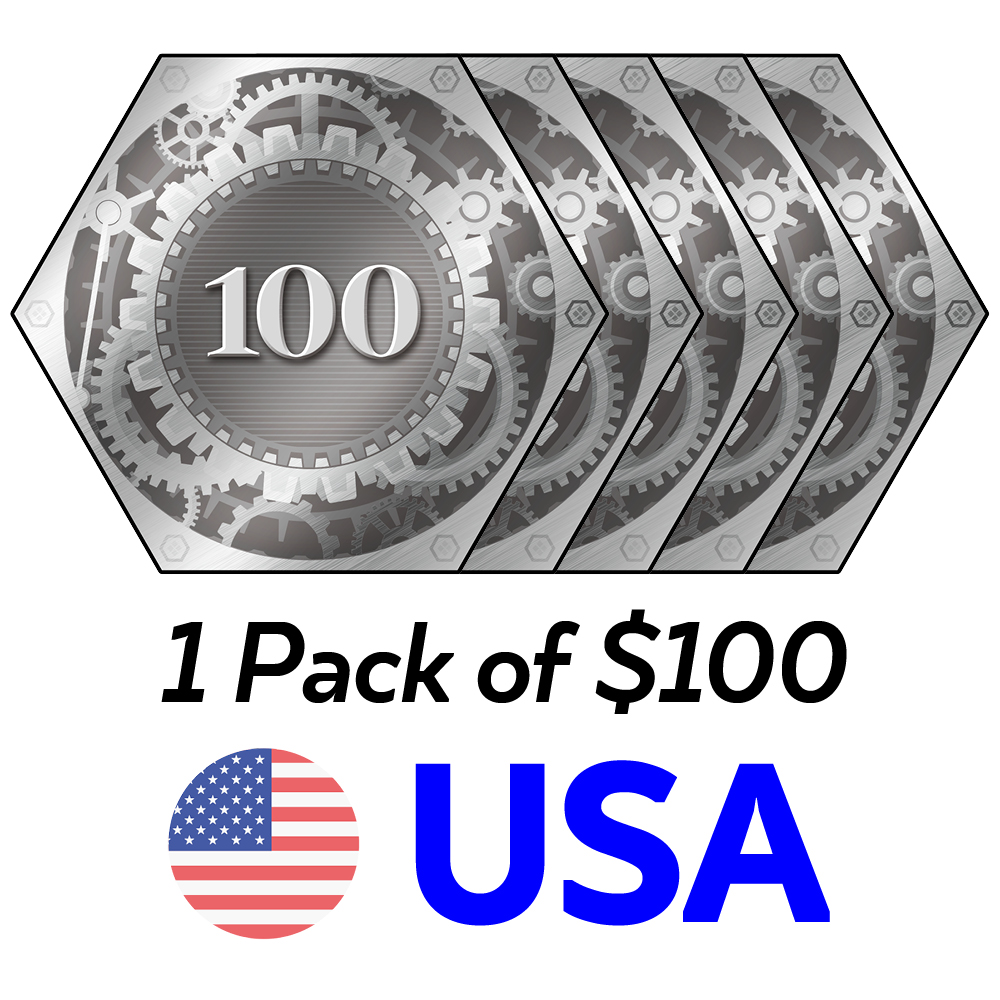 Rail Coins: Hexagonal Metal Coins for Train Games by Moaideas Game ...