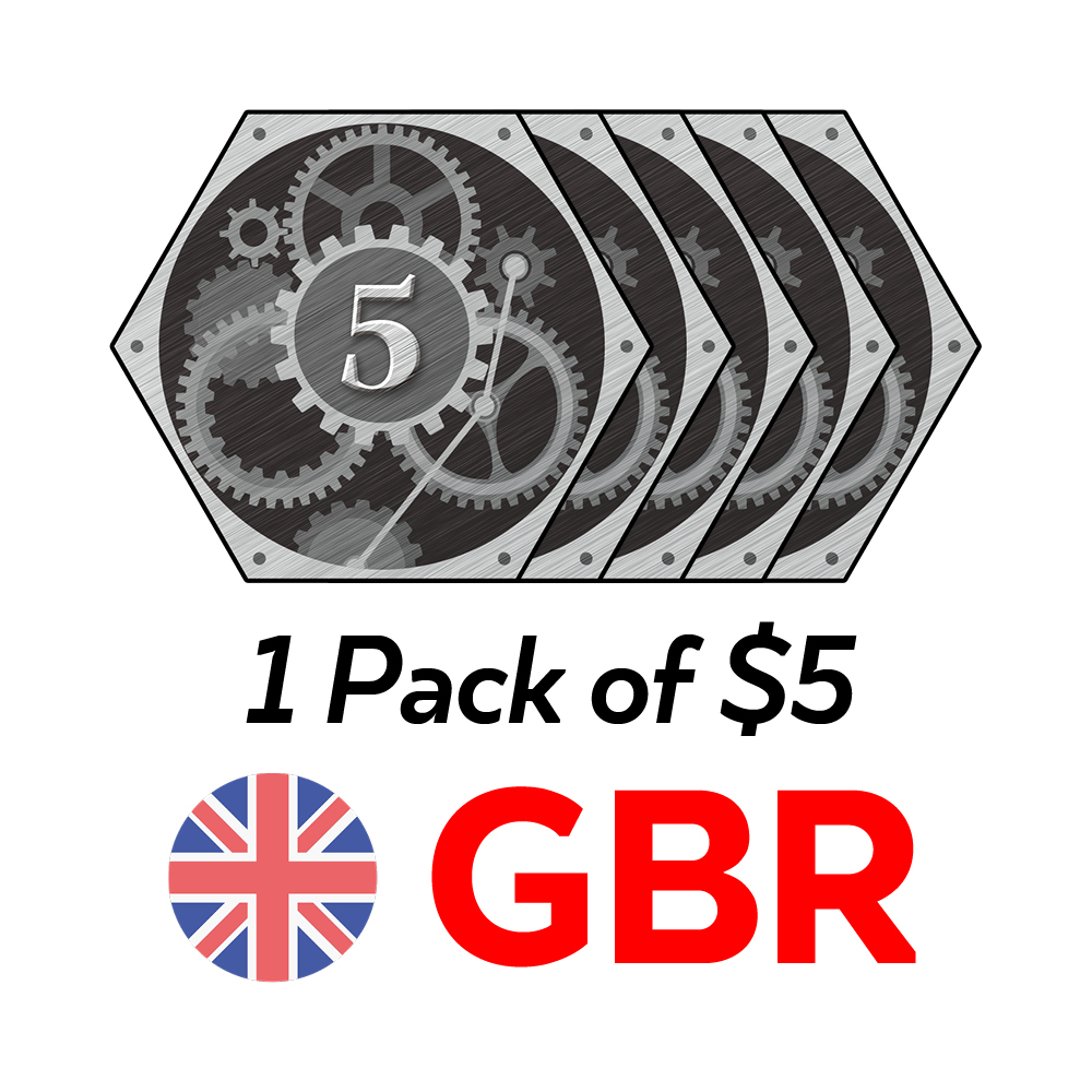 Rail Coins: Hexagonal Metal Coins for Train Games by Moaideas Game ...