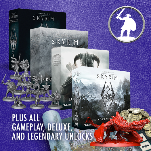 The Elder Scrolls V: Skyrim The Adventure Game by MODIPHIUS ENTERTAINMENT - Deluxe Tier - Gamefound
