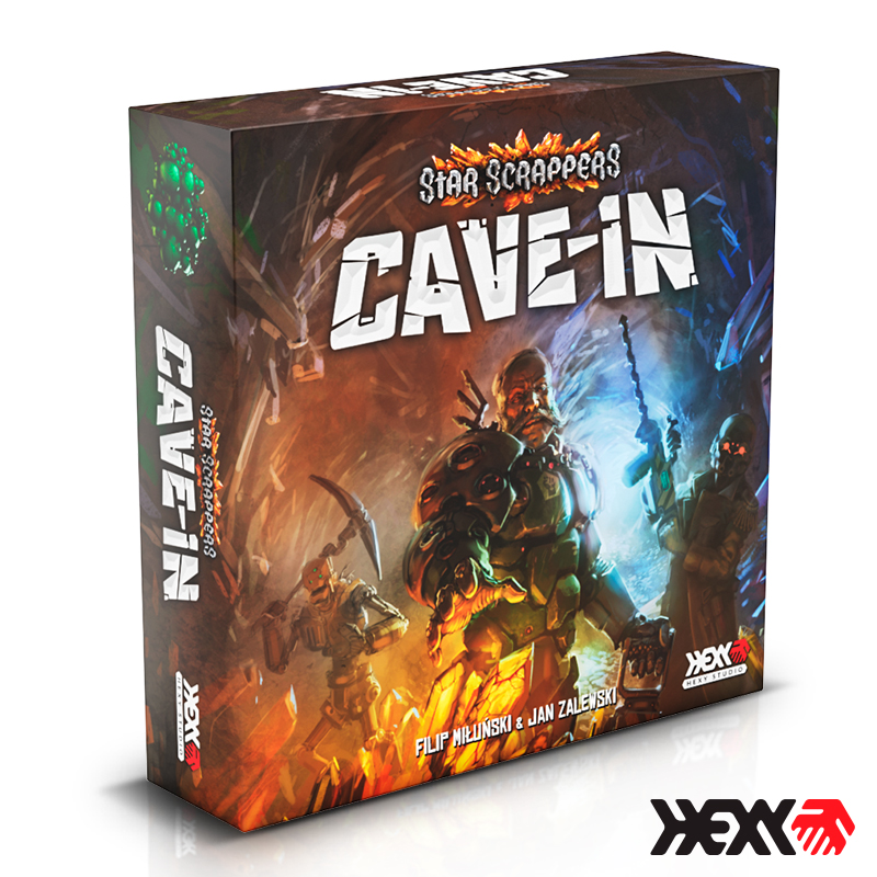 Star Scrappers: Cave-In by Hexy Studio - Cave-in: Core Box - Gamefound