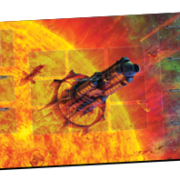 Solar Storm by DrandaGames - Solar Storm Playmat - Gamefound