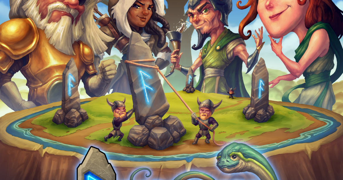 Ragnarocks - A fast, fun game from the designer of Santorini by Grey ...