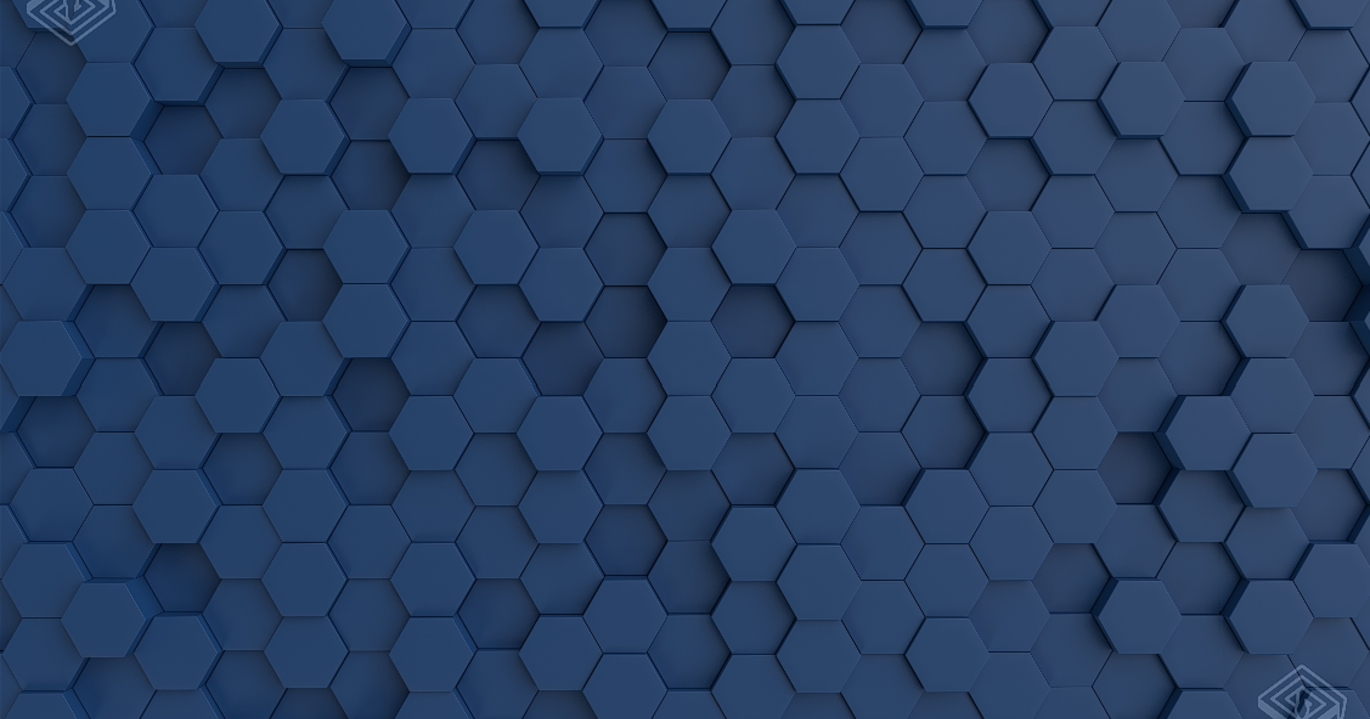 Neoprene Playmats by Hyper Vyper Games - 3D Hex 97x153 - Gamefound