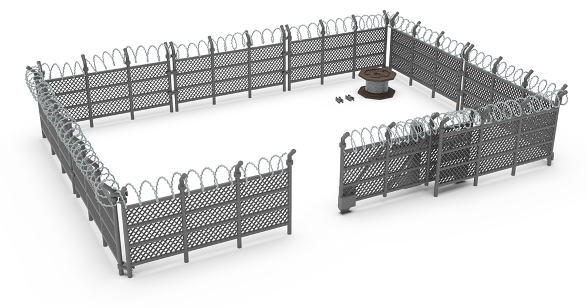 Cyberpunk Red: Combat Zone by Monster Fight Club - Chain-Link Fences ...