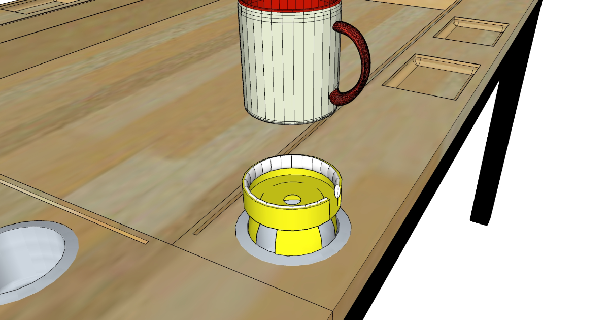 The Geeknson Bristol Board Game Table by Geeknson Team - Single Mug ...