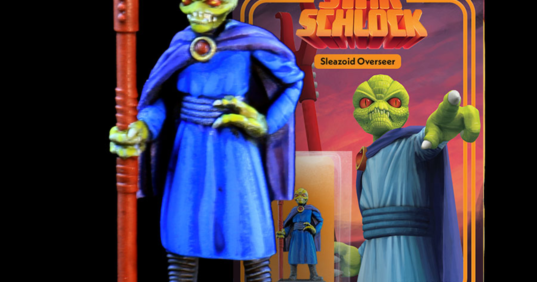 Star Schlock Astroguards miniatures by Wunkay - Pre-painted Sleazoid ...
