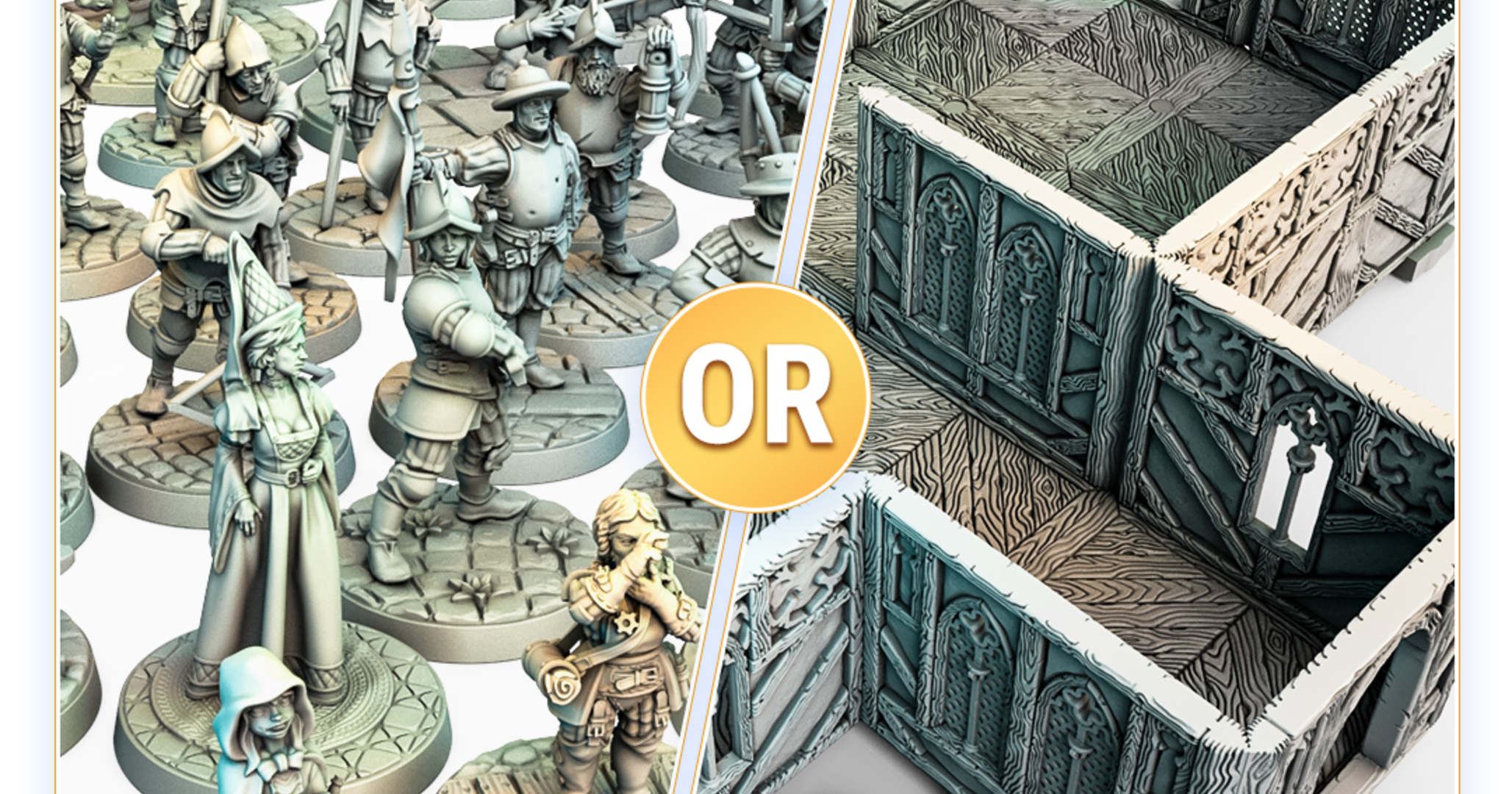 Dungeons & Lasers Third Edition by Archon Studio - Townsfolk or Room ...