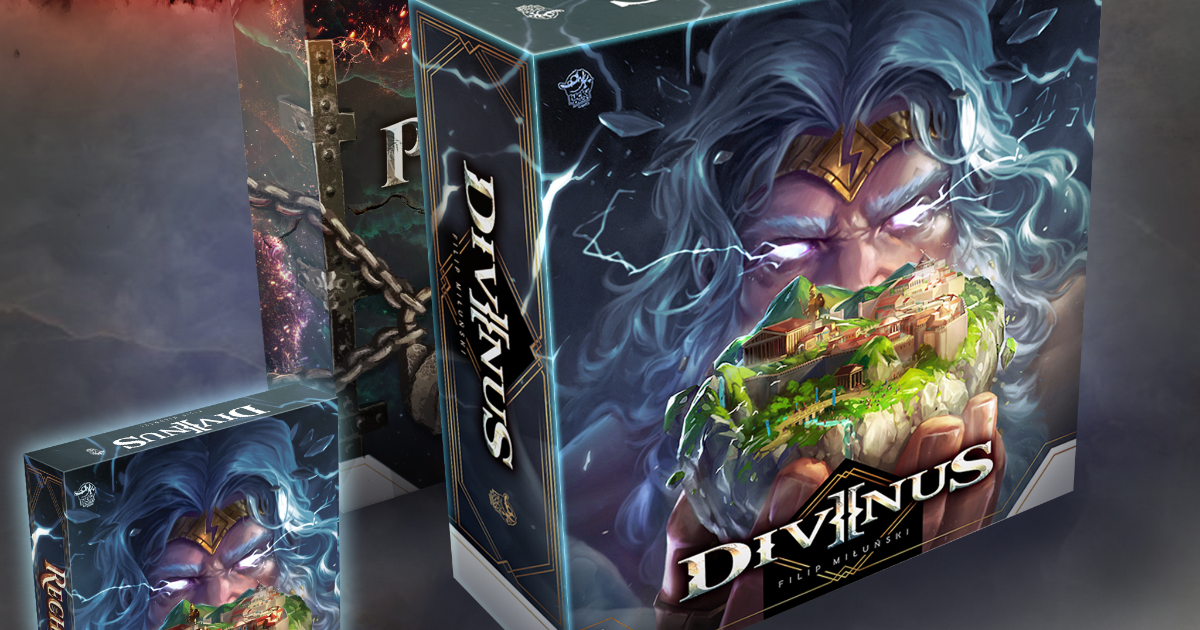 Divinus by Lucky Duck Games - Demigod Pledge - Gamefound