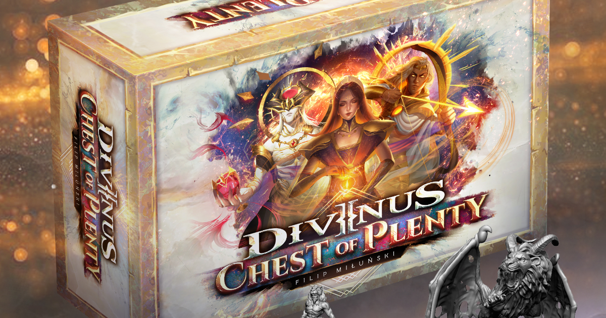 Divinus by Lucky Duck Games - Chest of Plenty (Big Box) - Gamefound