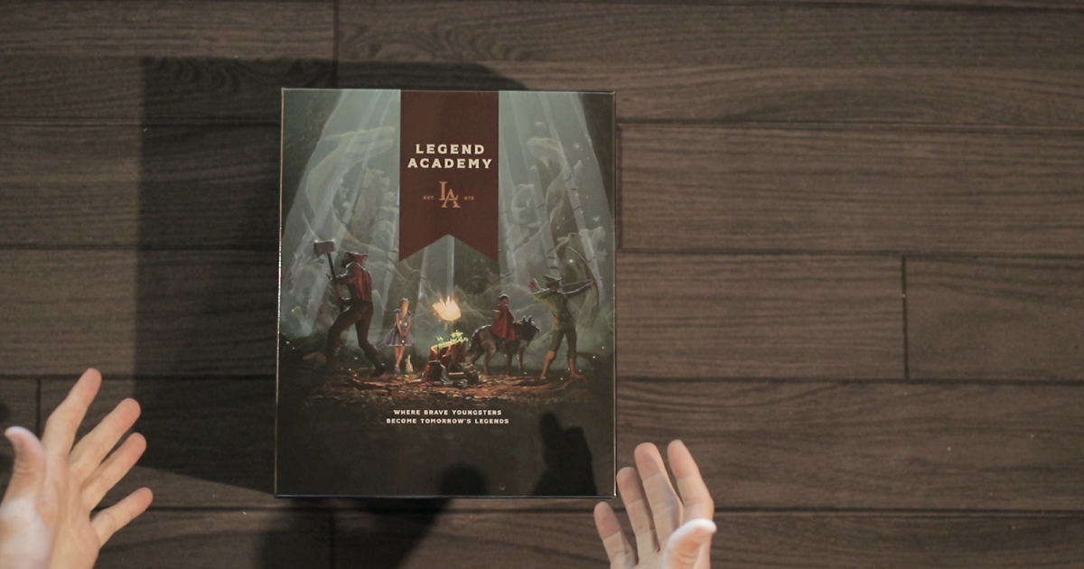 Legend Academy by El Dorado Games - Unboxing and Initial Setup Video ...